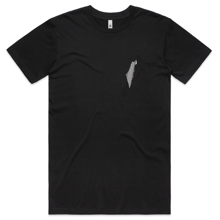 Keffiyeh Palestine Map T-Shirt | Historic Land | The Olive Nectar